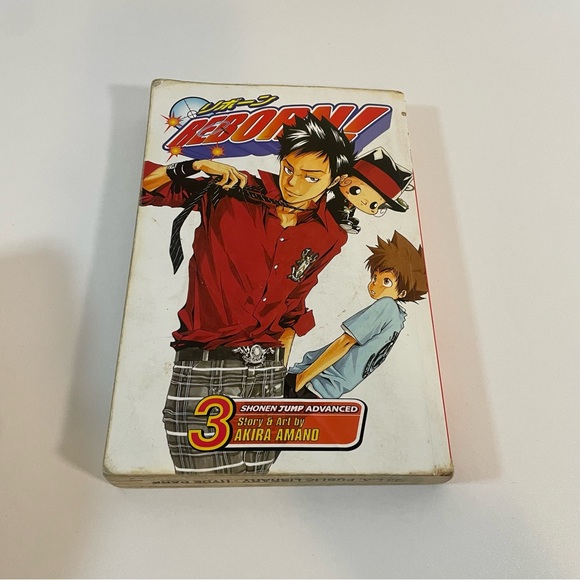 Source Unknown | Media | Reborn Vol 3 Shonen Jump Advanced Manga ...